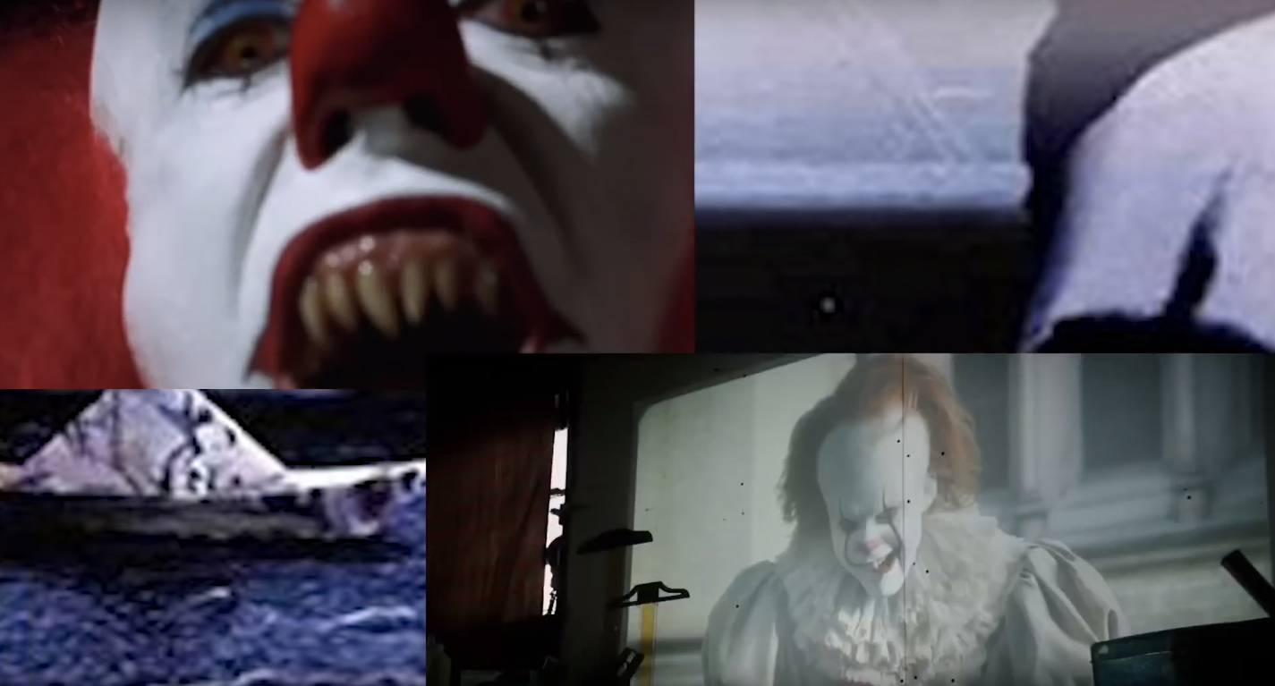 VOTD: Stephen King's 'It' Trailer Comparison Puts Creepy Clowns Side-By ...