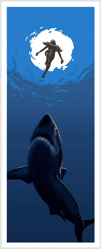 Check Out Poster Posse's Artwork Tribute For The 40th Anniversary Of 'Jaws'