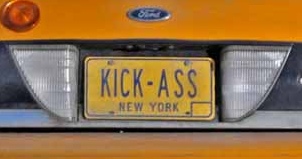 High Res: Kick-Ass Set Photos - Red Mist's Car