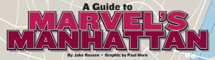 Cool Stuff: A Map Of Marvel's Manhattan