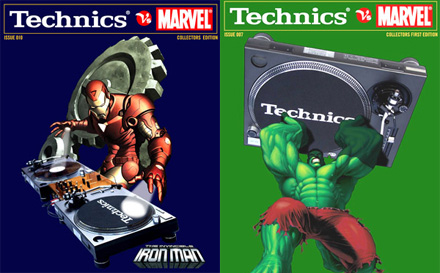 Cool Stuff: DJ-Ing Marvel Superhero T-Shirts