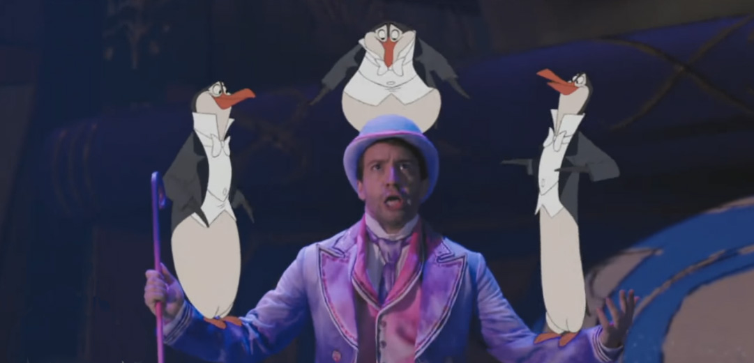 'Mary Poppins Returns' Clip: Lin-Manuel Miranda Raps And Dances With ...