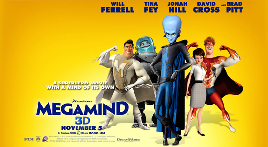 Movie Trailer #3: Megamind