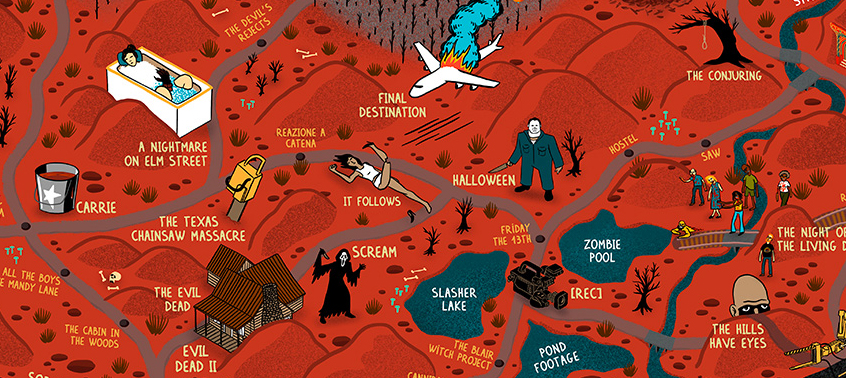 Cool Stuff: The Maps Of Movieland Deliver Wonderful Cinematic Topography