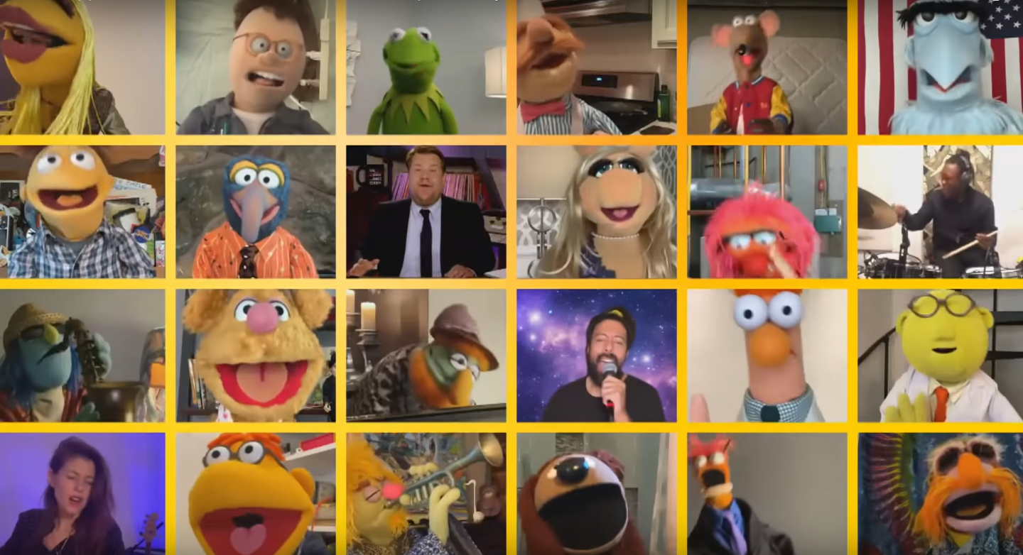 James Corden Gives Us A Sing-Along With The Muppets After Being Heckled ...
