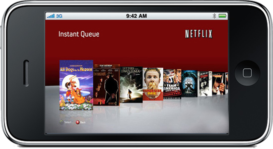 Netflix To Stream Movies On The iPhone?