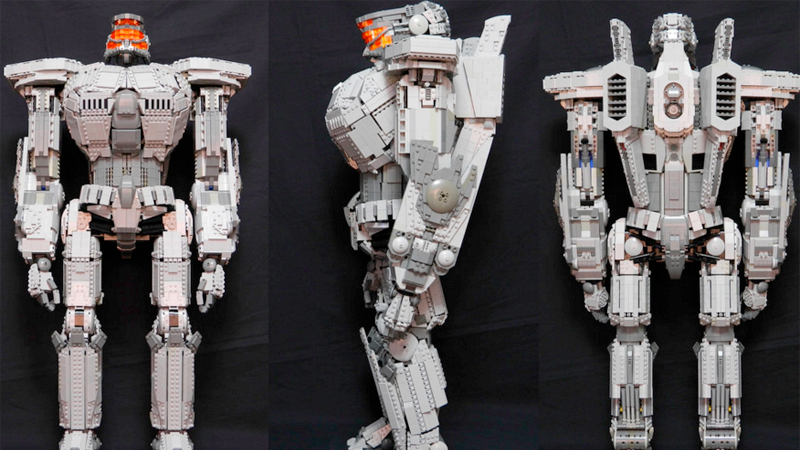 Cool Stuff: Custom 'Pacific Rim' LEGO Jaeger Can Take On Any Kaiju