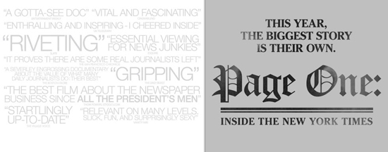 'Page One: Inside The New York Times' Trailer