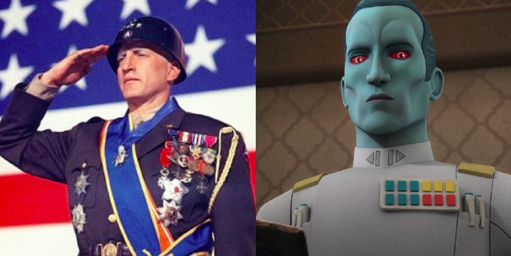 How Grand Admiral Thrawn Echoes The 1970 Classic 'Patton'