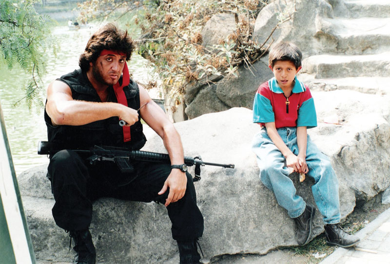LOL: Mexico's Top Rambo Impersonator