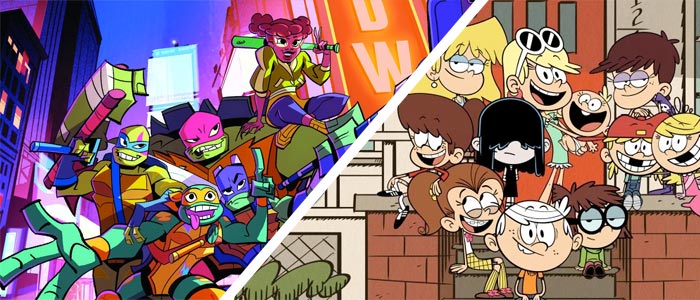 'Rise Of The Teenage Mutant Ninja Turtles' And 'The Loud House ...
