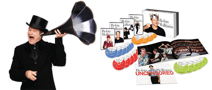 Cool Stuff: Massive Robin Williams Box Set Spans 22 DVDs With Over 50 ...