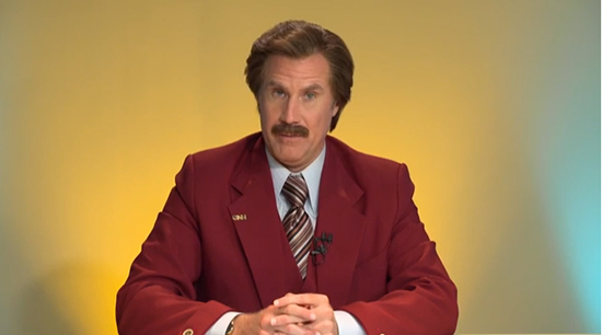'Anchorman 2: The Legend Continues' Promo: Ron Burgundy Reports On Racing