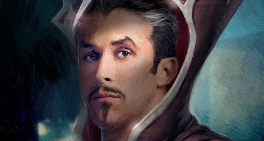 POTD: Ryan Gosling as Doctor Strange in Pre-Production Concept Art