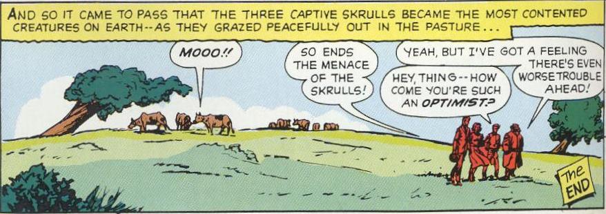 A Brief Comic Book History Of The Skrulls