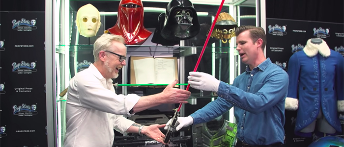 The Morning Watch: Adam Savage Checks Out Original 'Star Wars' Props ...