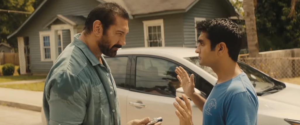 'Stuber' Trailer: Dave Bautista Takes Kumail Nanjiani On An Action ...