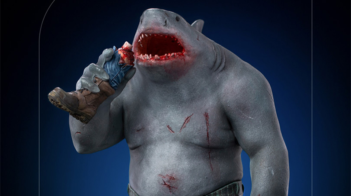 Cool Stuff: King Shark Gets Nom Noms As A Chonky New Statue From Iron ...