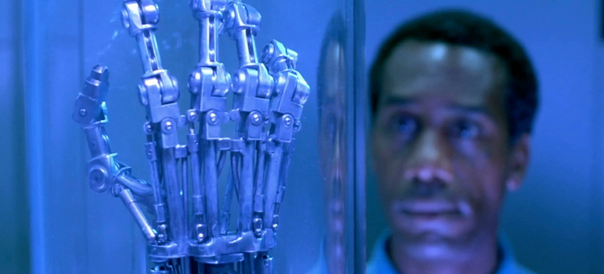 Cool Stuff: This Terminator 2 4K Box Set Comes with a Life-Size T-800 Arm