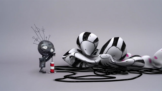 Tim Burton Animates A Clunky Robot To Promote His MoMA Exhibition