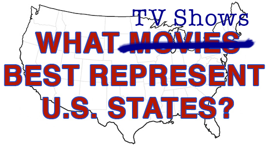 The United States Of TV Map