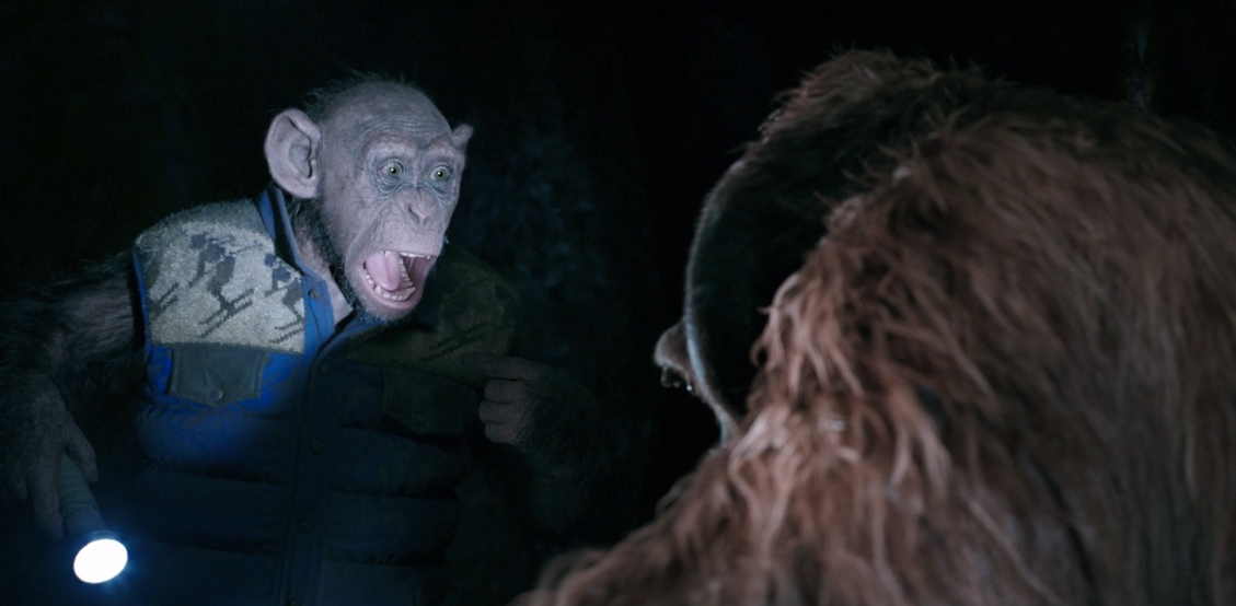 'War For The Planet Of The Apes' Clip: Bad Ape Isn't A Fan Of Being In ...