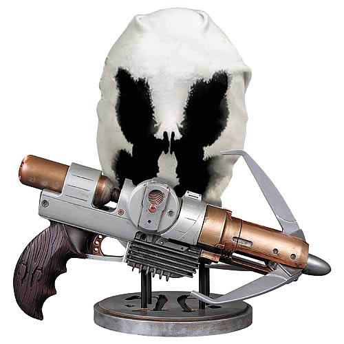 Cool Stuff: Rorschach Mask And Gun Watchmen Prop Replicas