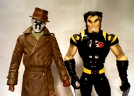 VOTD: Hi, I'm A Marvel... And I'm A DC: Wolverine Vs. Watchmen