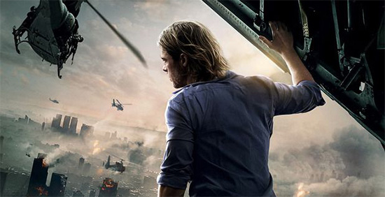 Brad Pitt Takes Center Stage On New 'World War Z' Poster