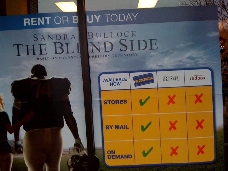 New Blockbuster Advertising Slams Netflix/Redbox